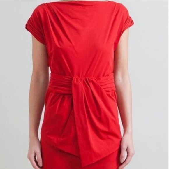 Diane Von Furstenberg | Dresses | Diane Von Furstenberg Dvf Red Short ...